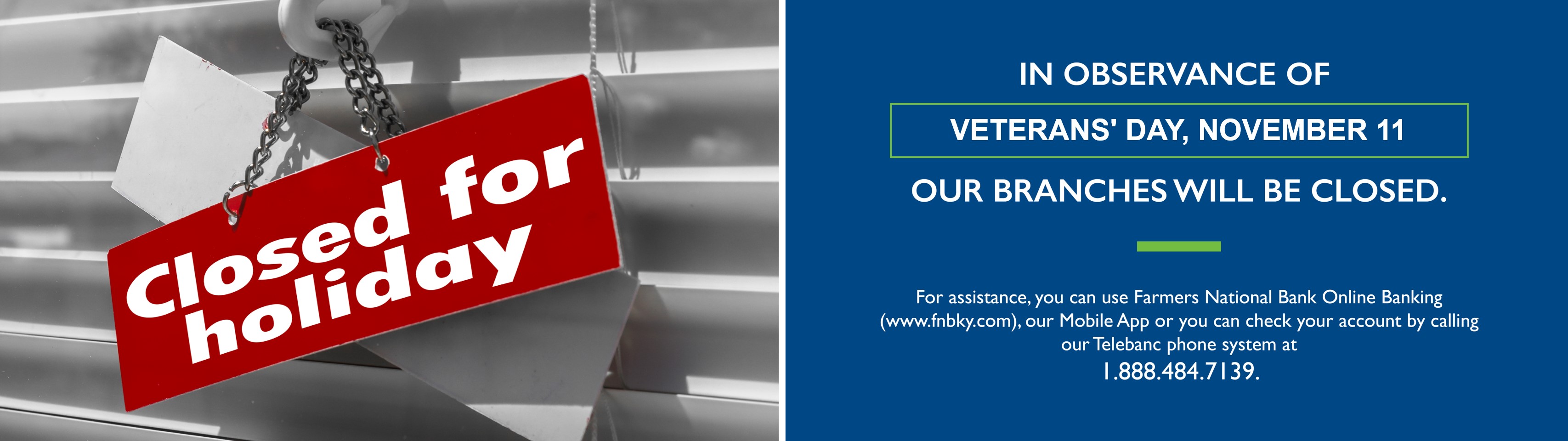 Veterans' Day 2022 | Farmers National Bank